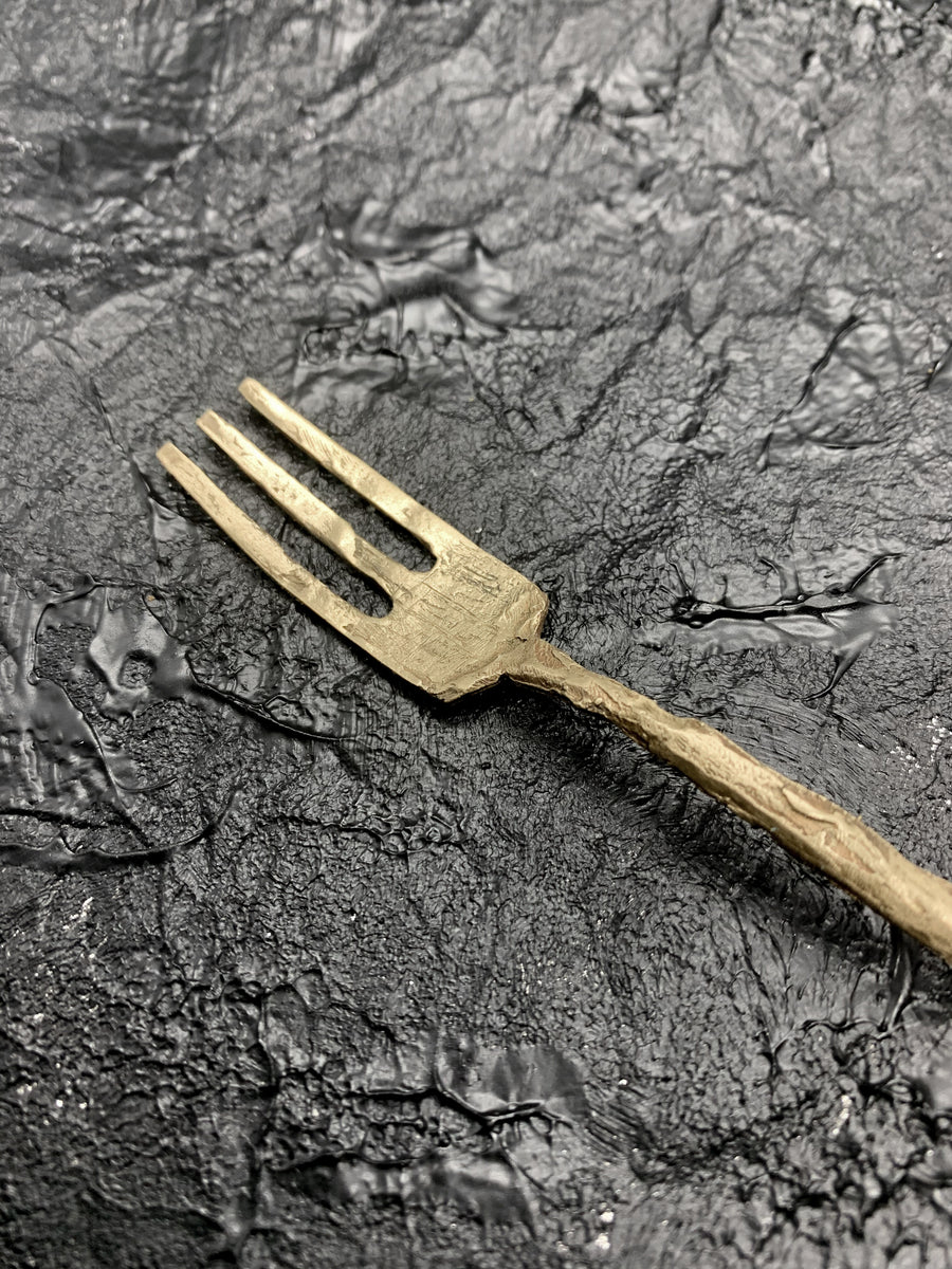 CANNIBAL DESSERT FORK BRONCE – OSS